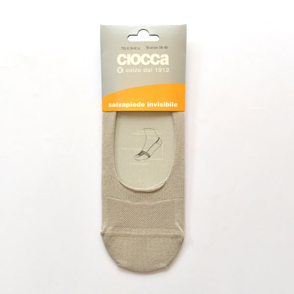 チョッカ CIOCCA シューズインソックス カバーソックス INVISIBLE SOCKS ART.61 MADE IN ITALY